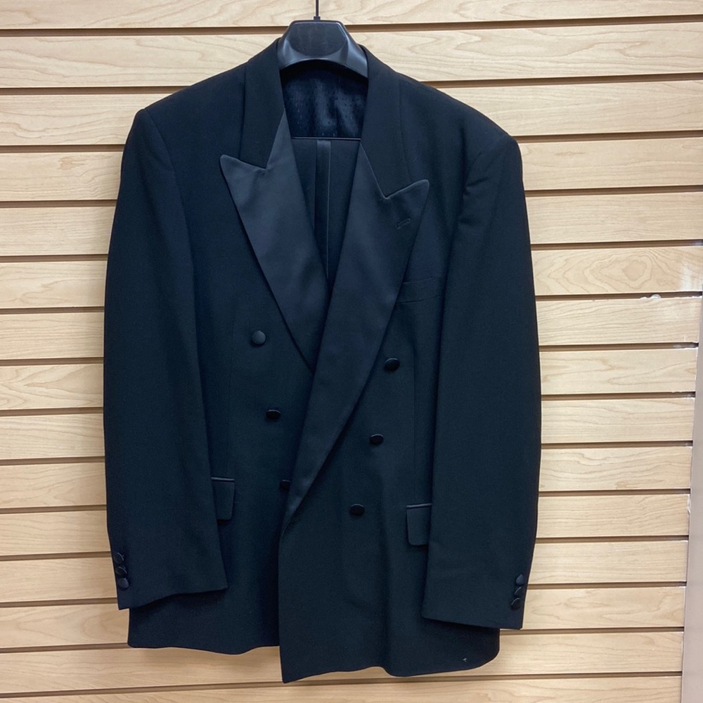 Bill Blass Fancy Rich Looking Men Suit Made In Usa Si… - Gem